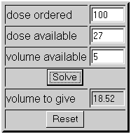 PO dosage calculator